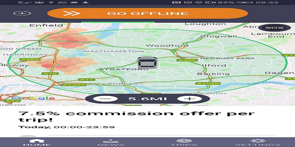 Bolt app at a glance–
